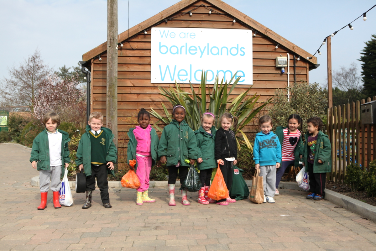 Arriving at Barleylands - Barleylands
