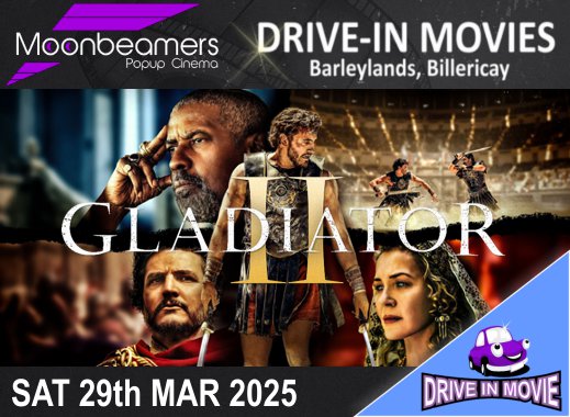 gladiator-II-drive-in-blev - Barleylands