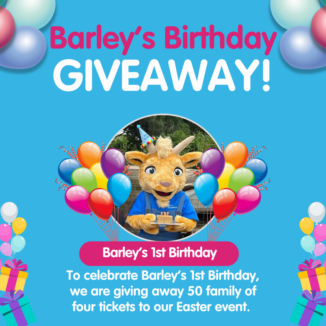 Barley's BIG Easter Giveaway! - Barleylands